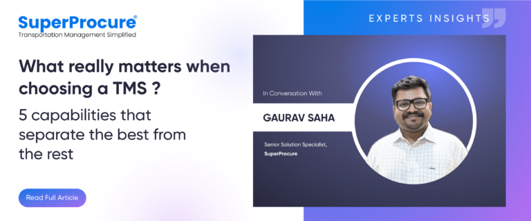 What really matters when choosing a TMS?