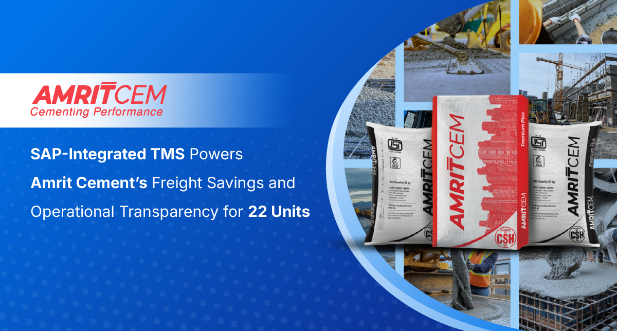 Amrit Cement achieves freight savings and ops transparency with SAP ...