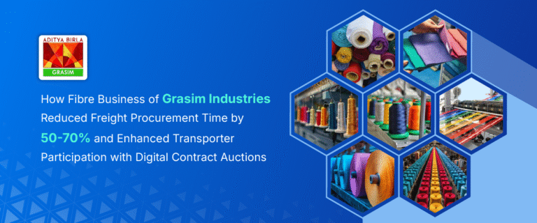 Fibre business of Grasim Industries streamlined freight procurement ...
